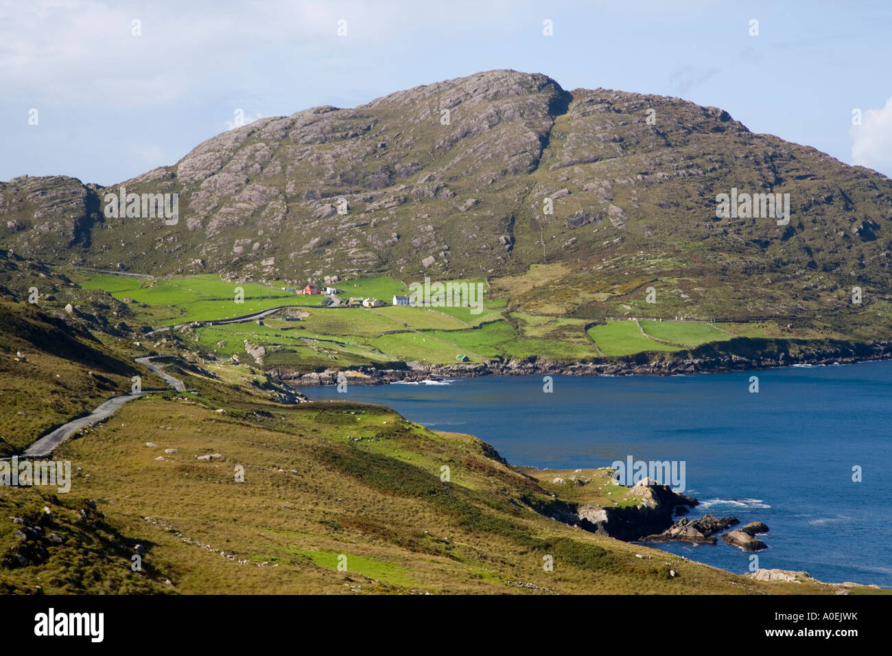"Cod's Head" from rural coast road on "Ring of Beara" route ...