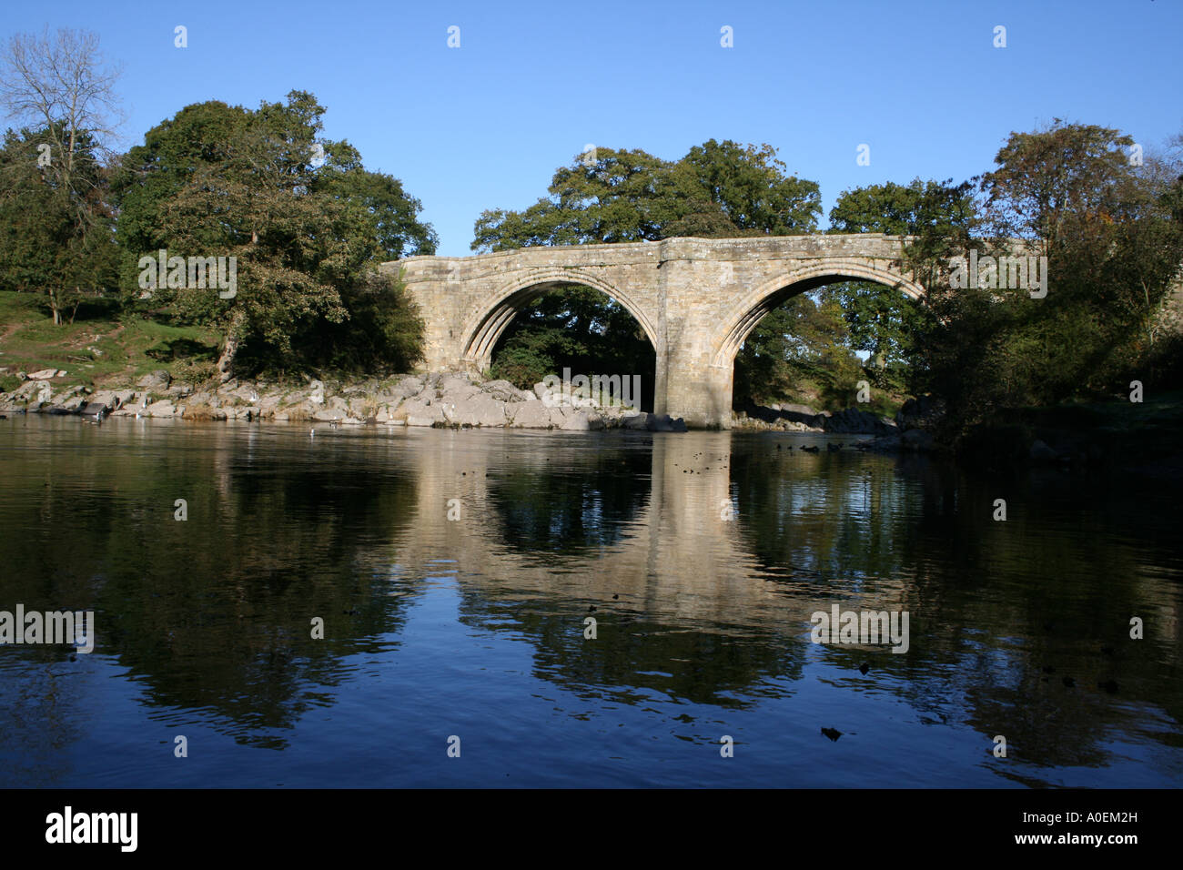 Devil's Bridge, Kirkby Lonsdale, Cumbria, England Stock Photo - Alamy