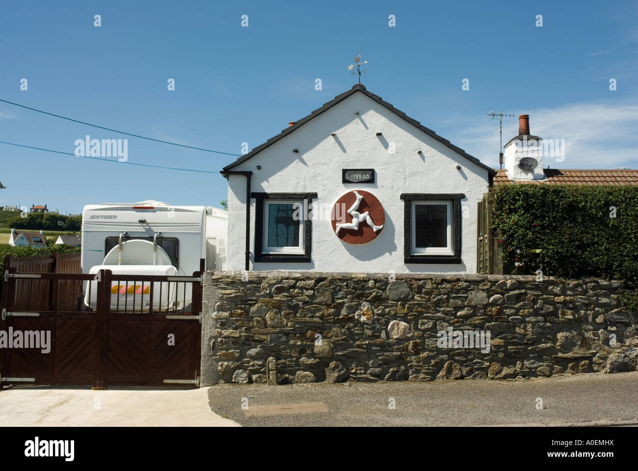 Isle man three legs man hi-res stock photography and images - Alamy