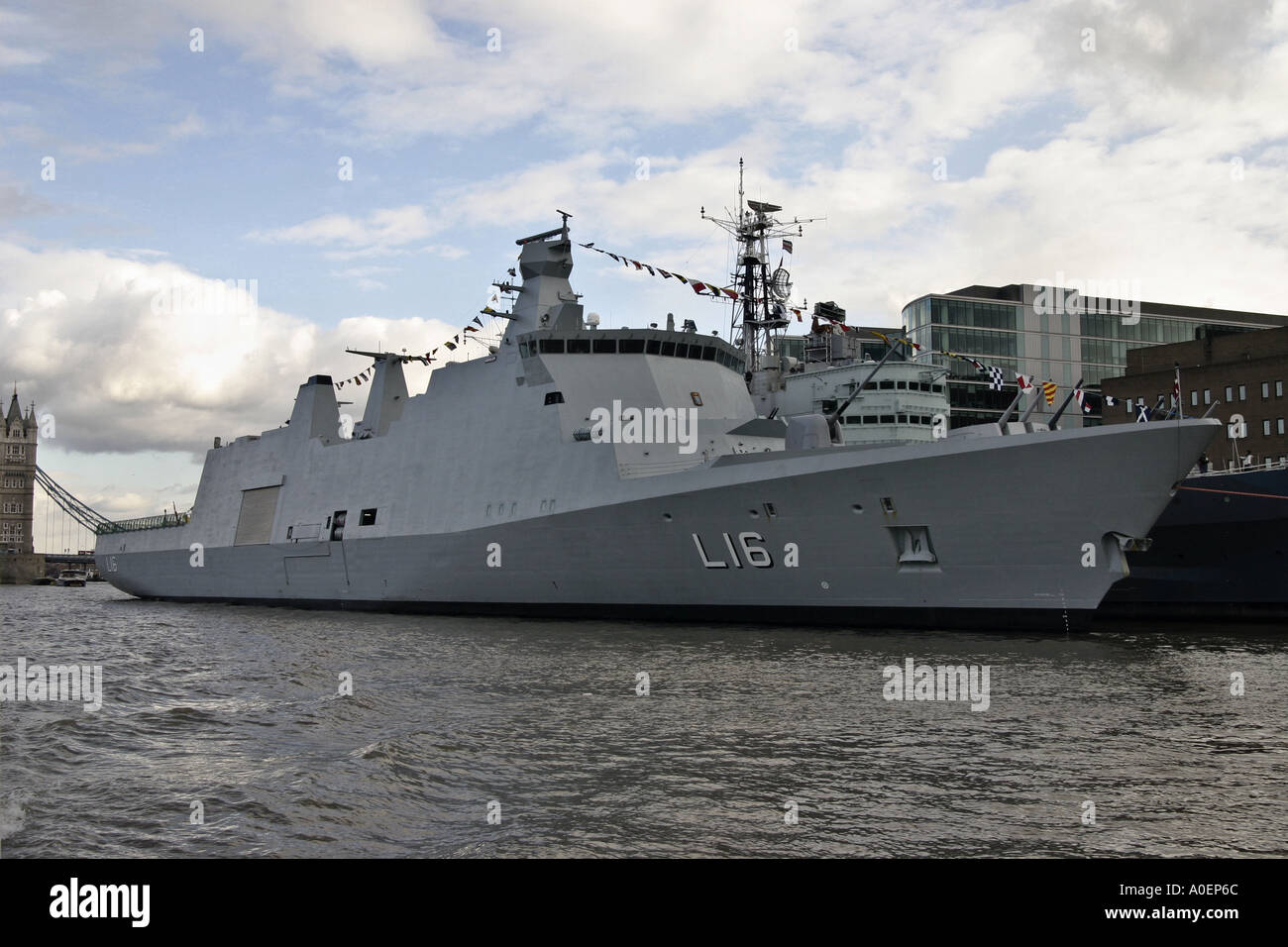 HDMS Absalon of the Royal Danish Navy Stock Photo - Alamy