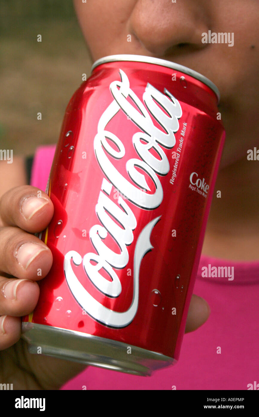 Women drinking coca cola hi-res stock photography and images - Alamy