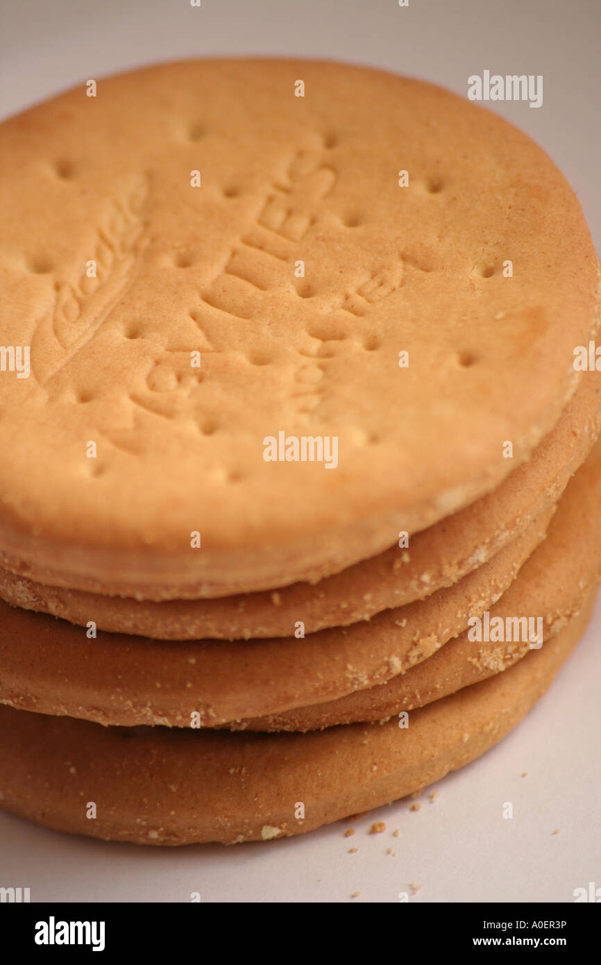 McVities Rich Tea Biscuits Stock Photo - Alamy
