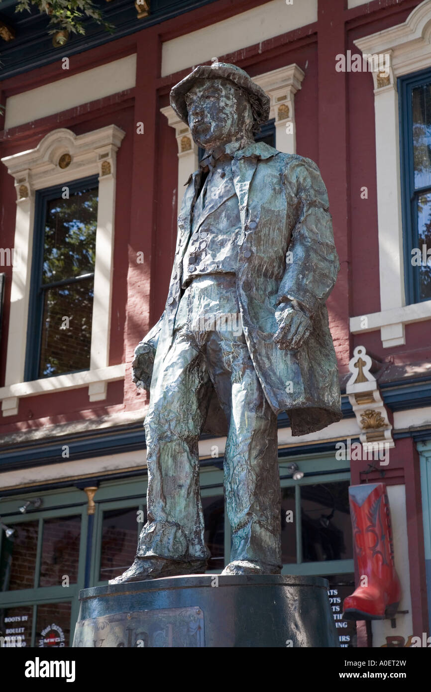 Gastown gassy jack vancouver canada statue memorial commemoration hi ...