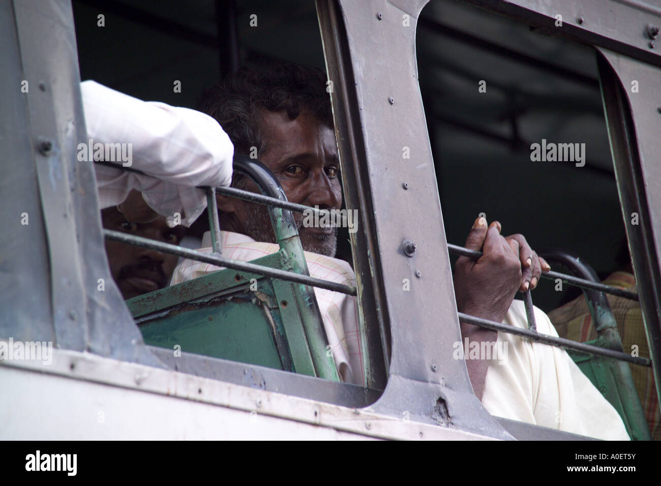 India man bus window hi-res stock photography and images - Alamy