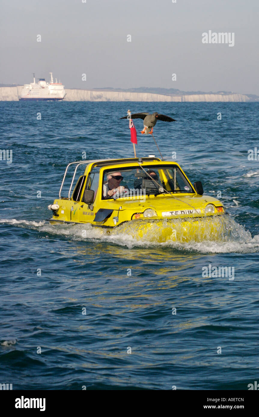 Doug Hilton crossing the English Channel in his Dutton Commander ...