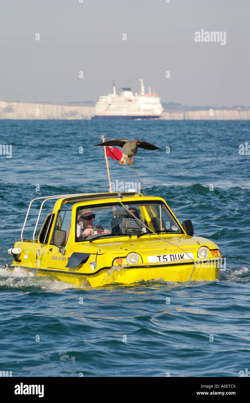 Doug Hilton crossing the English Channel in his Dutton Commander ...