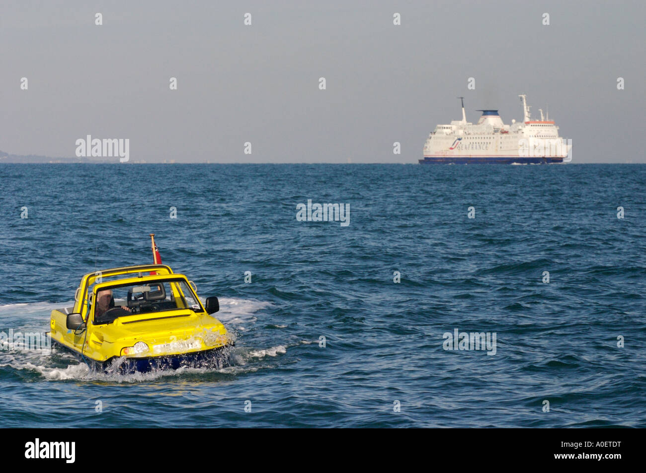 Tim Dutton crossing the English Channel in his Dutton Commander ...