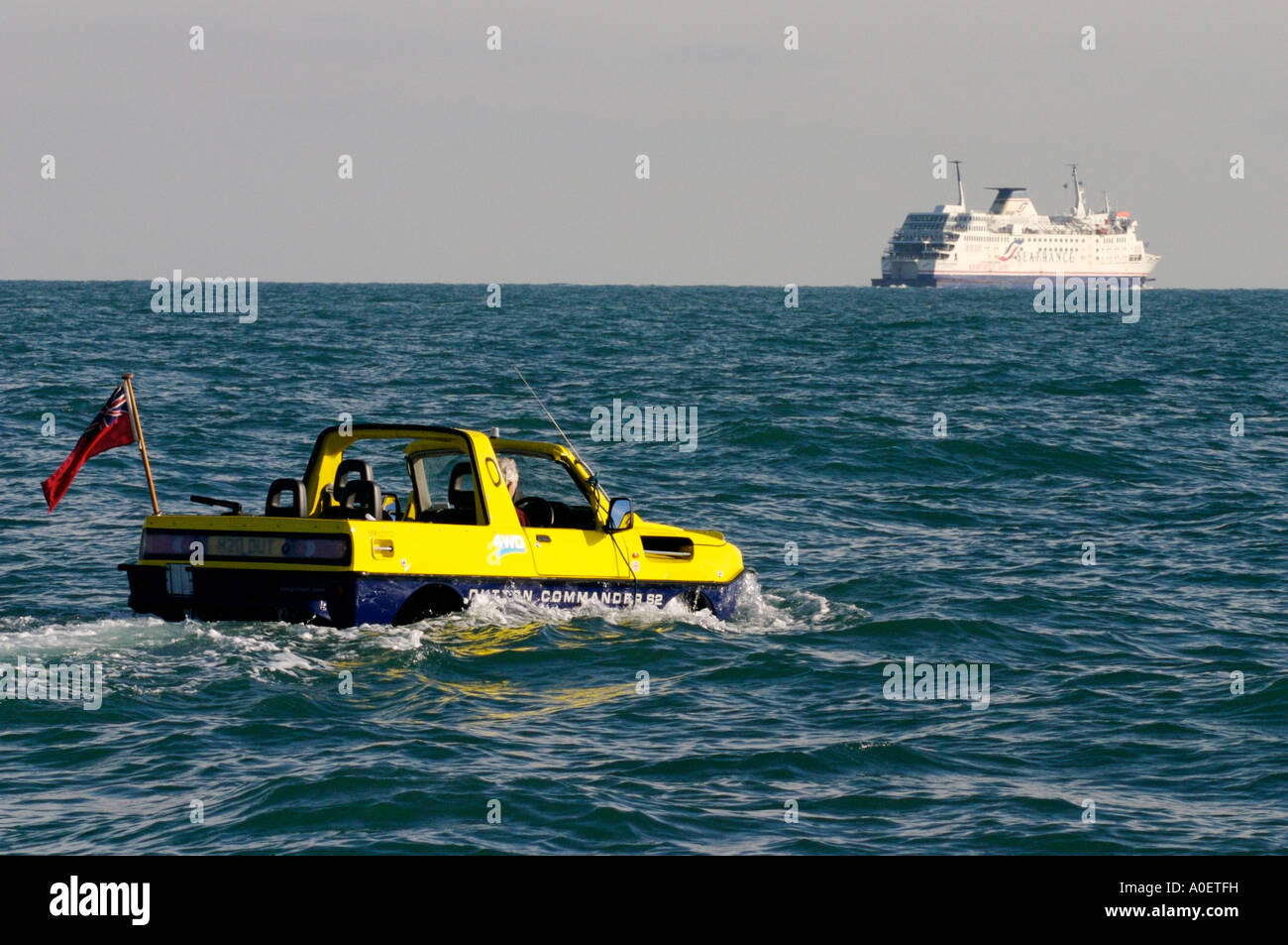 Tim Dutton crossing the English Channel in his Dutton Commander ...