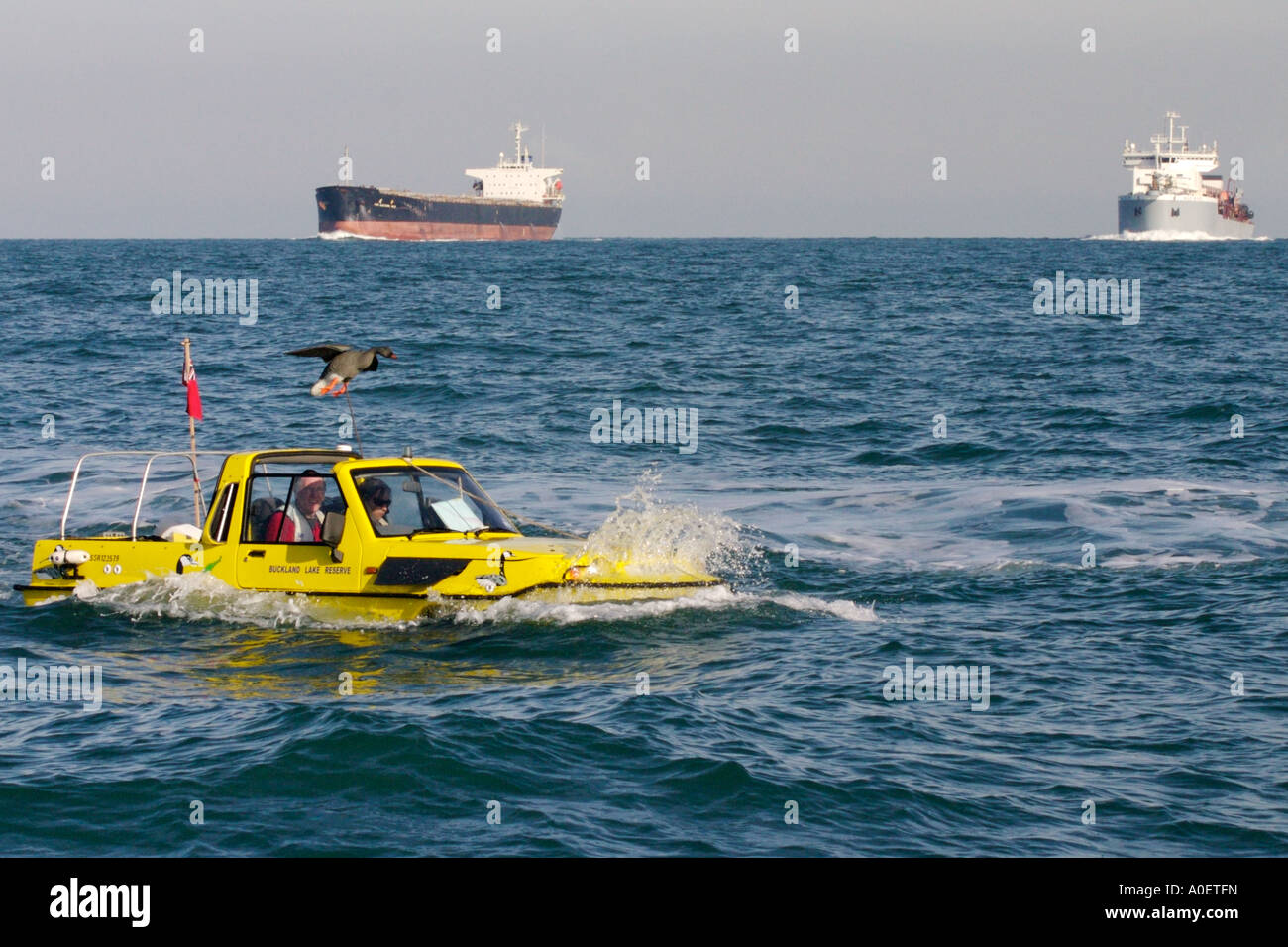 Doug Hilton crossing the English Channel in his Dutton Commander ...