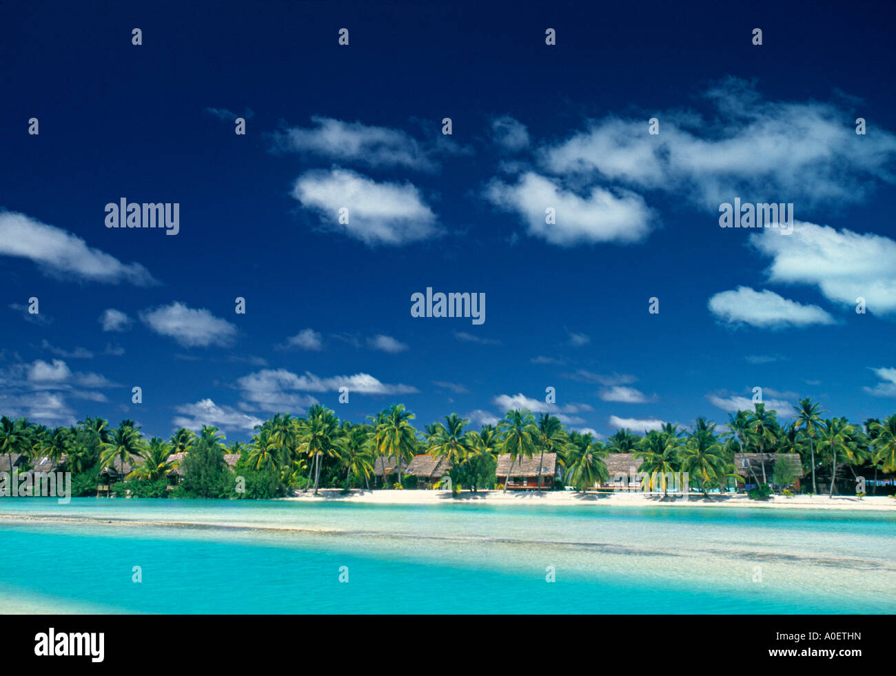 Aitutaki Island Cook Islands Stock Photo - Alamy