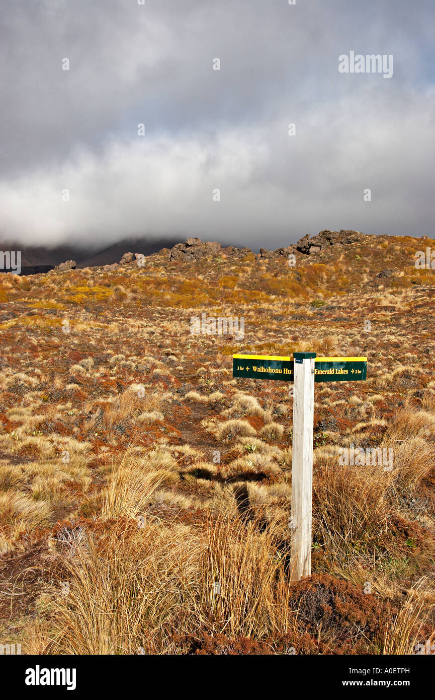Waihohonu hut tongariro national park hi-res stock photography and ...