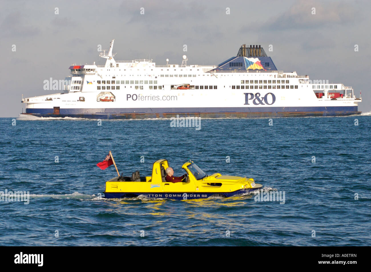 Tim Dutton crossing the English Channel in his Dutton Commander ...
