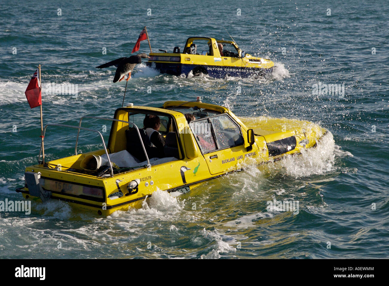 Tim Dutton and Doug Hilton crossing the English Channel in their Dutton ...