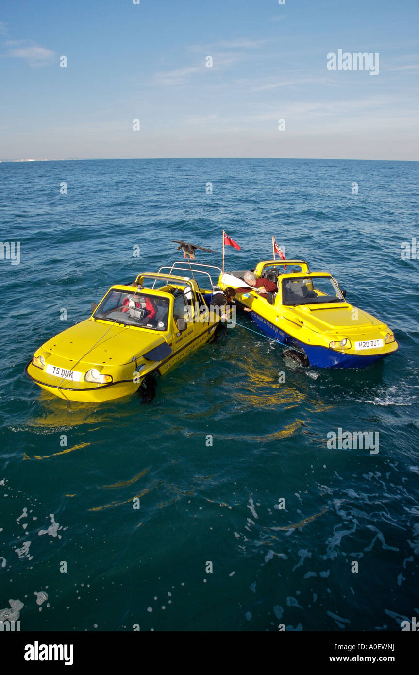 Tim Dutton and Doug Hilton crossing the English Channel in their Dutton ...