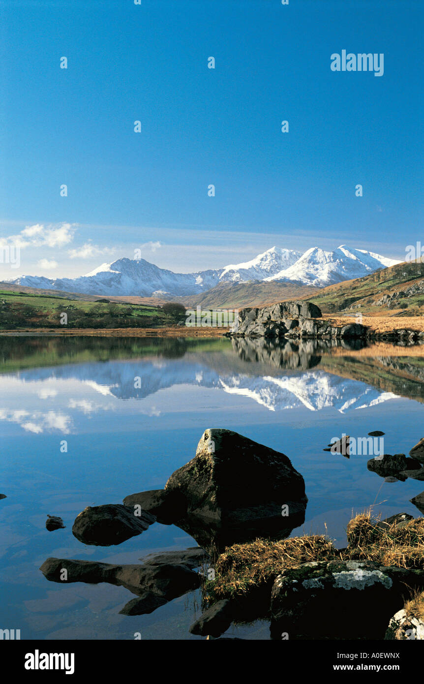 Snowdon Snowdonia Wales UK Stock Photo - Alamy