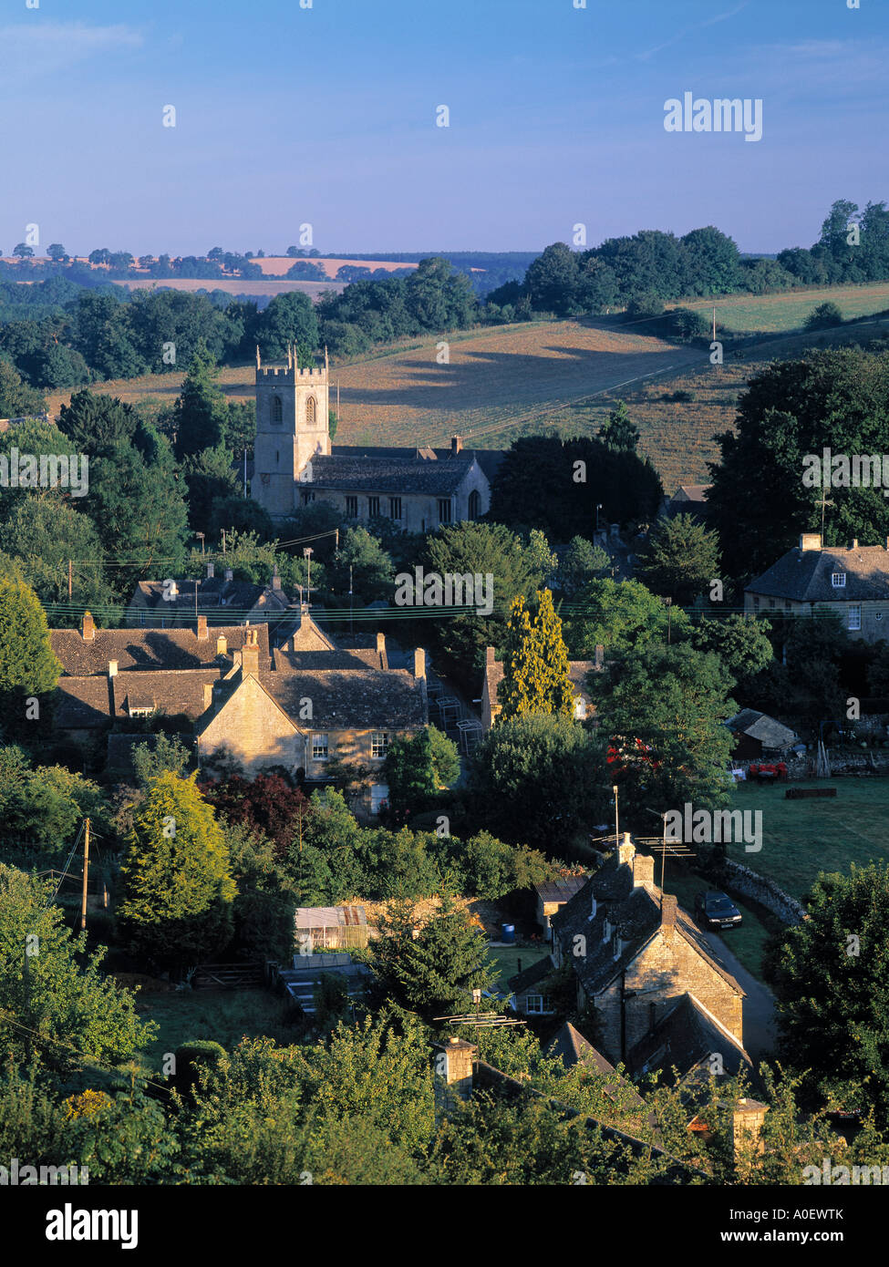 Naunton Cotswolds Gloucestershire England Stock Photo - Alamy