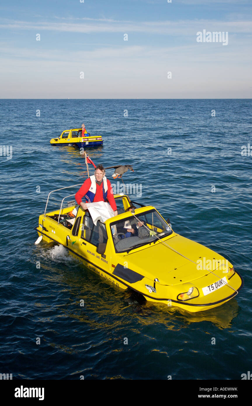 Doug Hilton and Tim Dutton crossing the English Channel in their Dutton ...