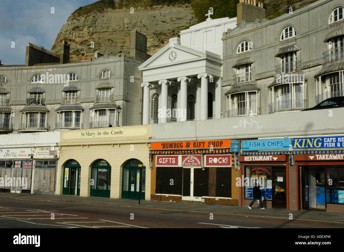 View of Pelham Arcade Hastings Sussex England Stock Photo - Alamy