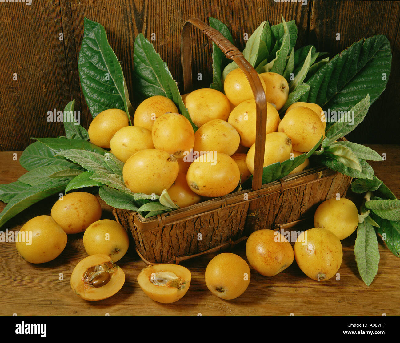 Closeup loquats hi-res stock photography and images - Alamy