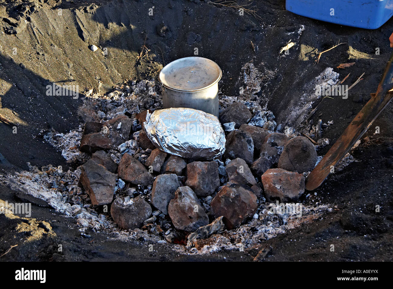 Hangi new zealand hi-res stock photography and images - Alamy