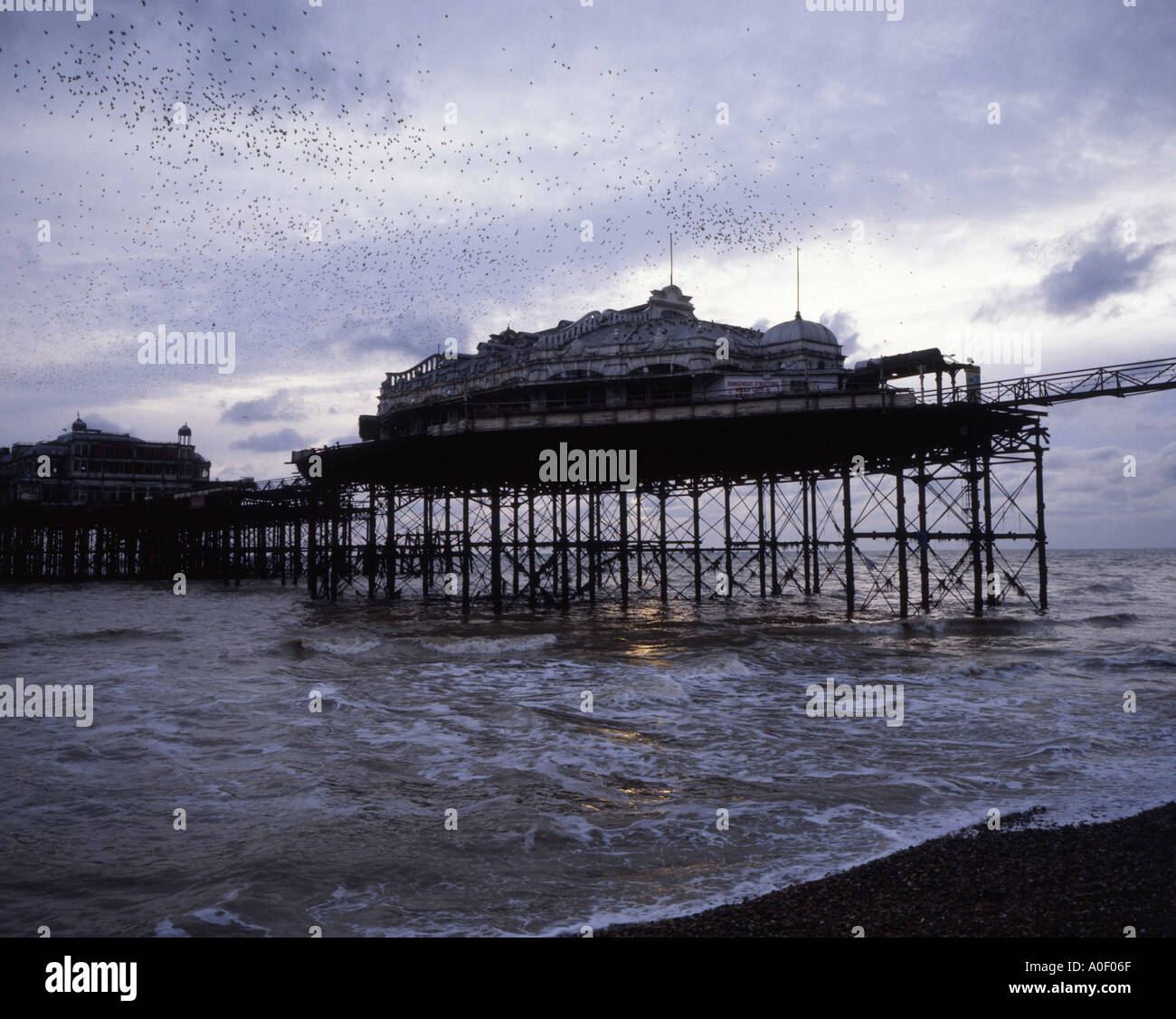 The West Pier Brighton UK Stock Photo - Alamy