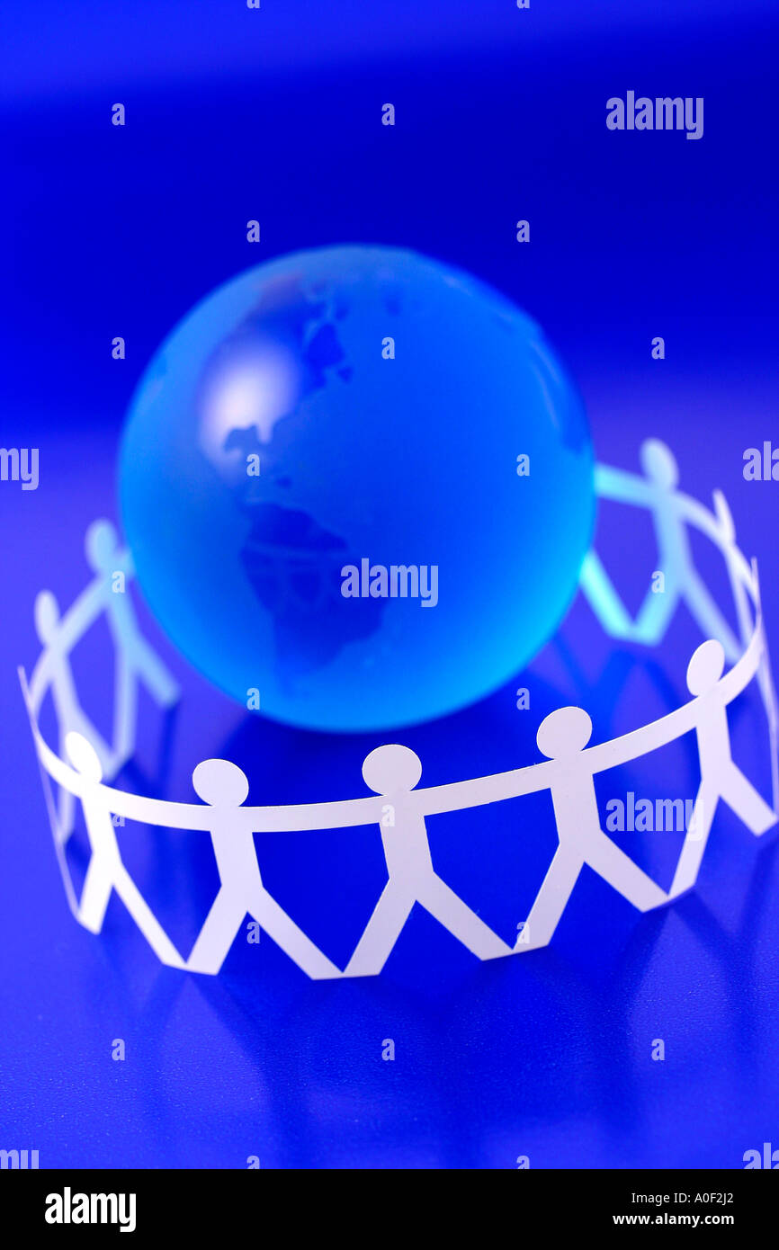 One world unity symbol hi-res stock photography and images - Alamy