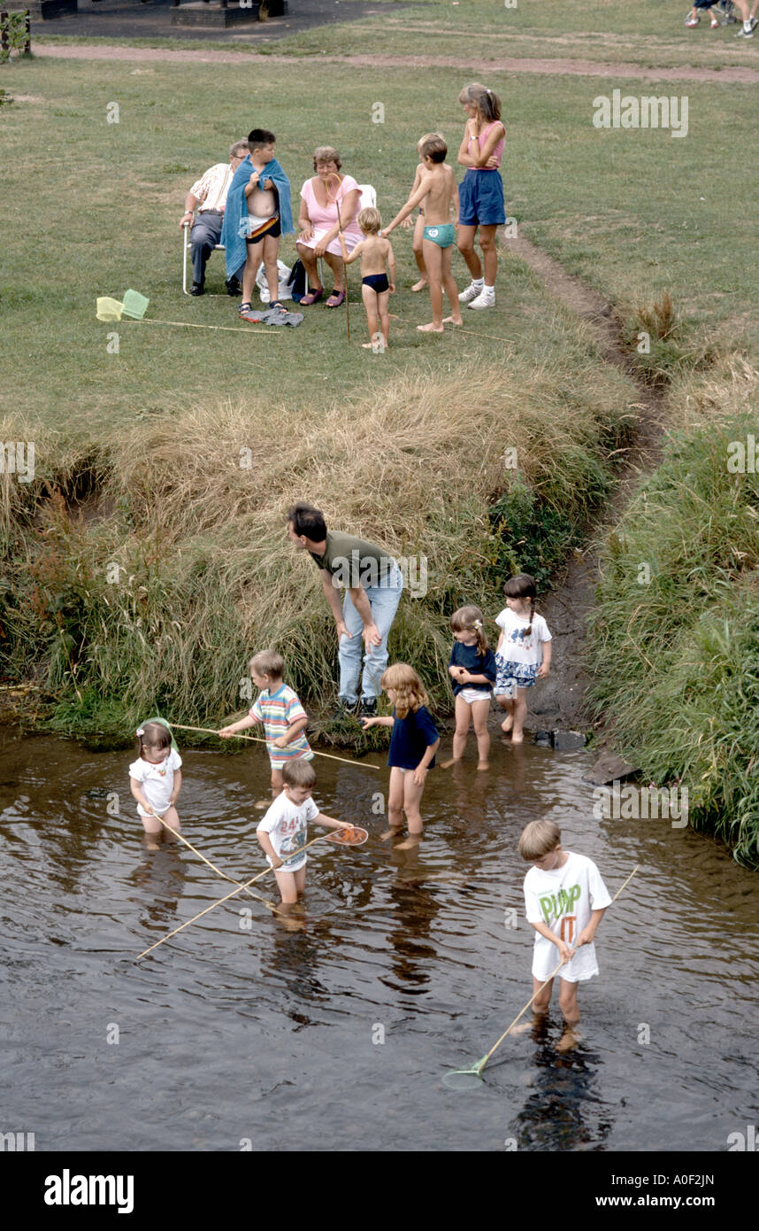 Children fish pond hi-res stock photography and images - Alamy