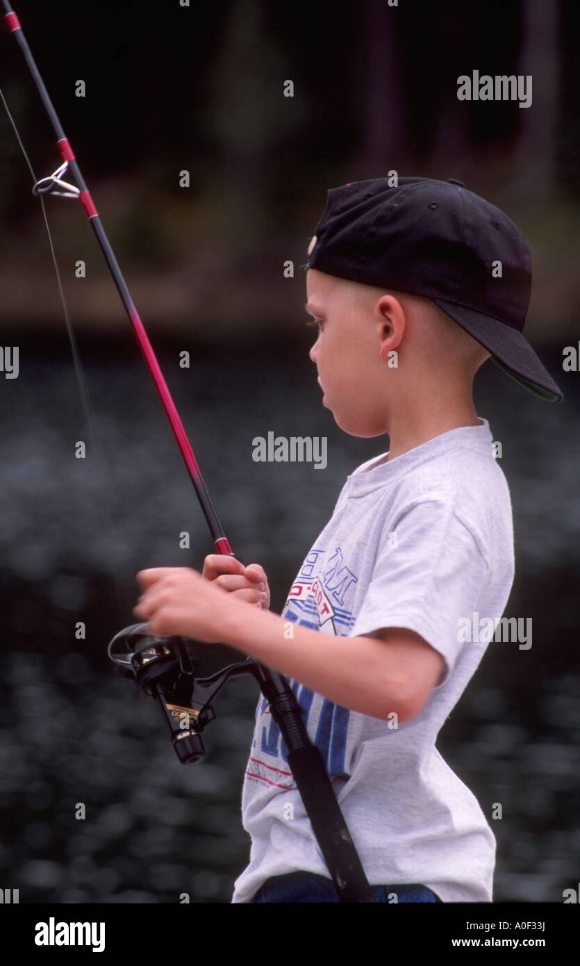 Boy rod hi-res stock photography and images - Alamy