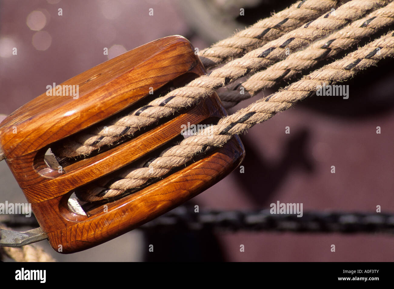 block and tackle Stock Photo - Alamy
