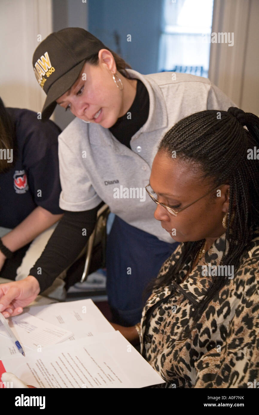 Black women vote midwest hi-res stock photography and images - Alamy