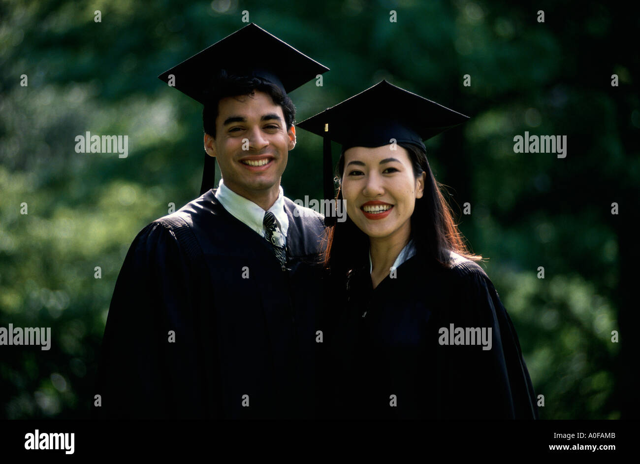 Male college graduate posing outdoors hi-res stock photography and ...
