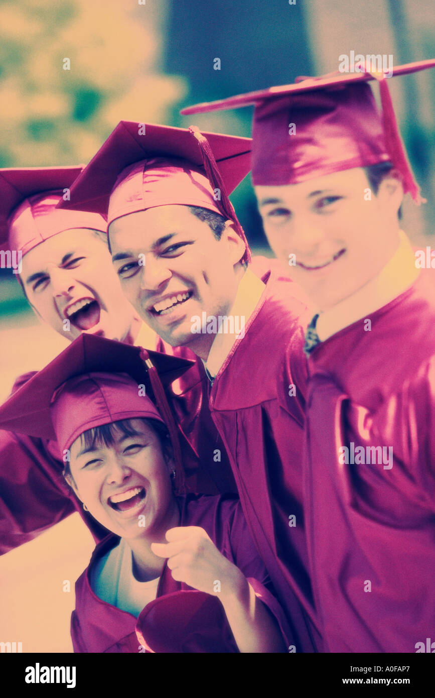 Male college graduate posing outdoors hi-res stock photography and ...