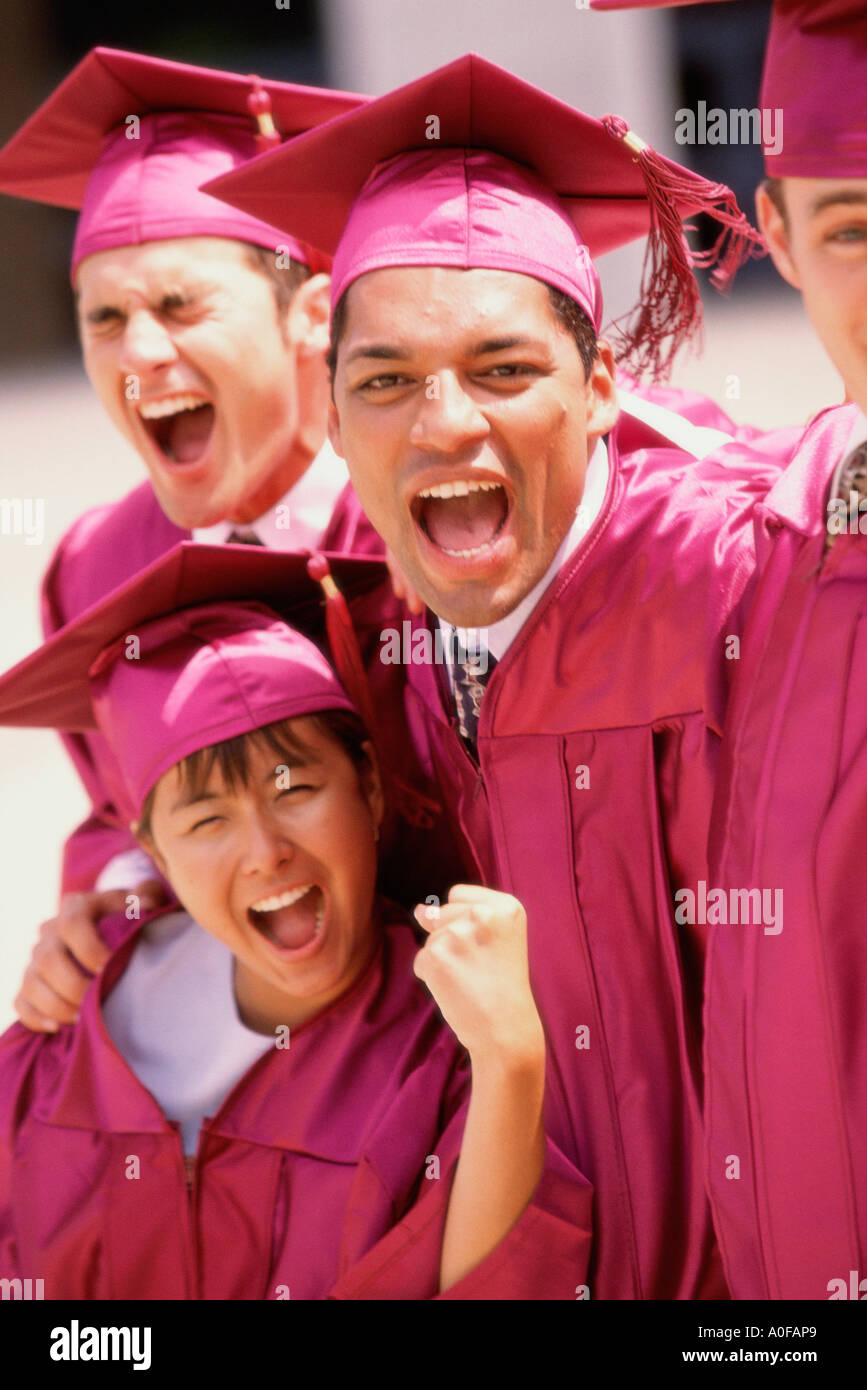 Male college graduate posing outdoors hi-res stock photography and ...