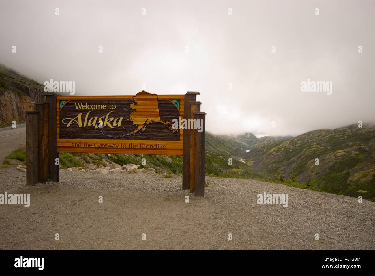 Welcome yukon territory canada sign hi-res stock photography and images ...