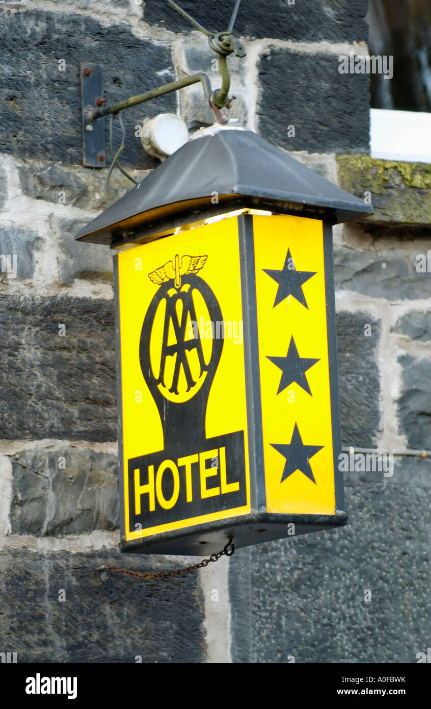 Old aa signs hi-res stock photography and images - Alamy