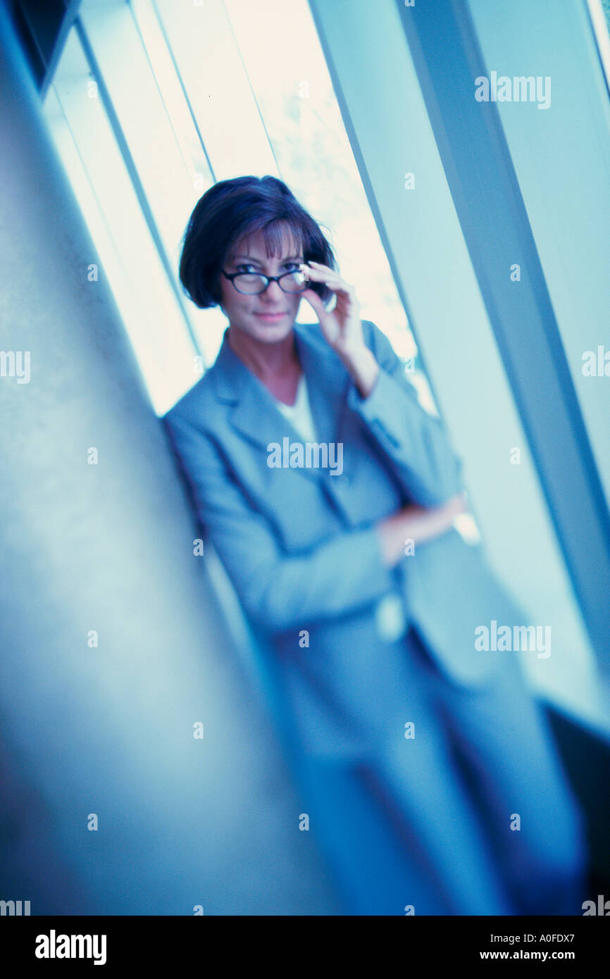 Adjusting short hair hi-res stock photography and images - Alamy