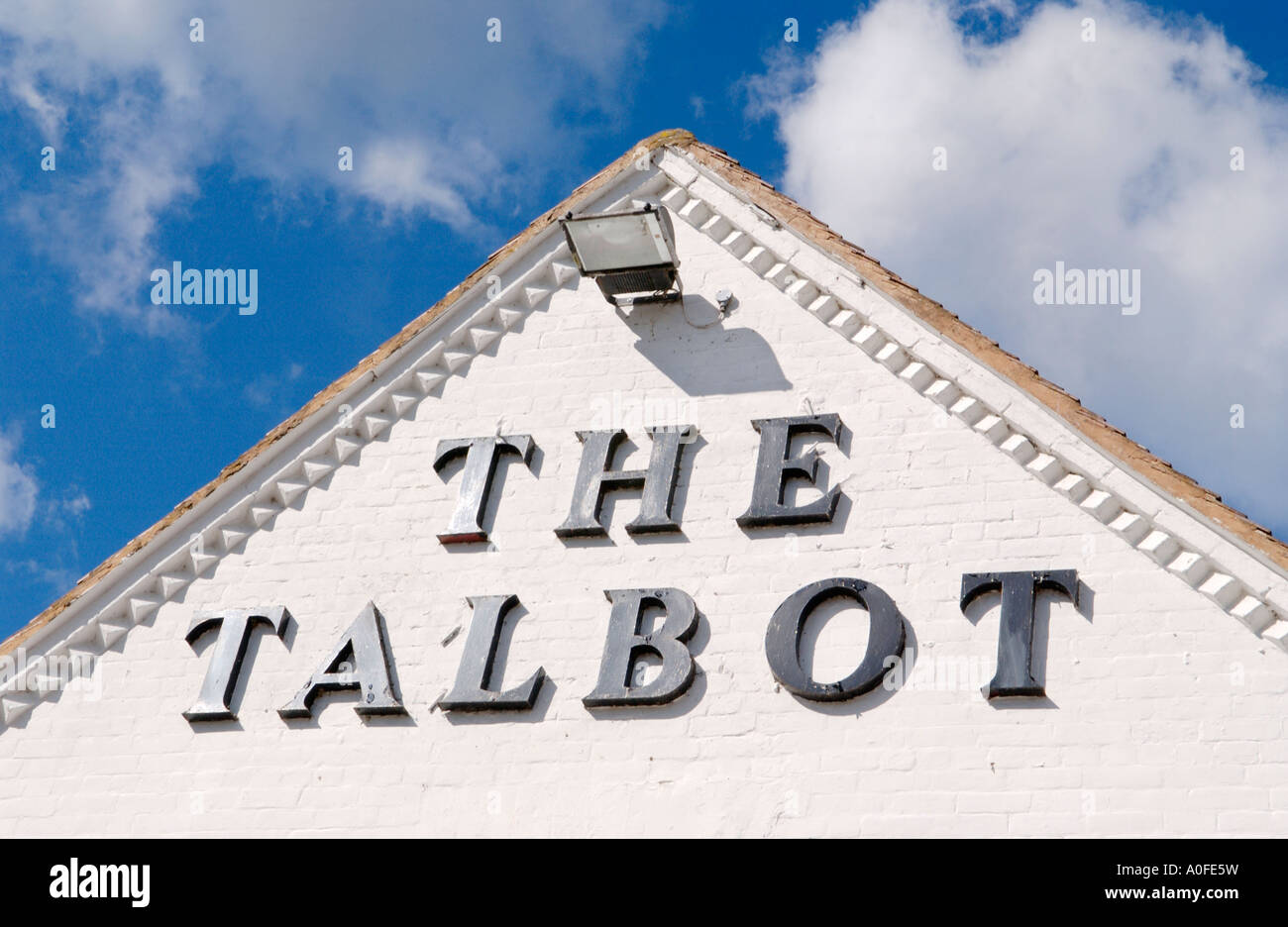 The Talbot at Knightwick Worcestershire England a traditional coaching ...