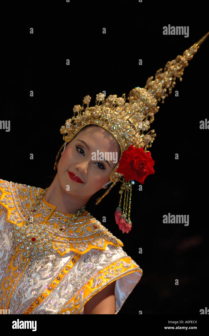Traditional Thai dancing show in chiang mai, Northern Thailand Stock ...