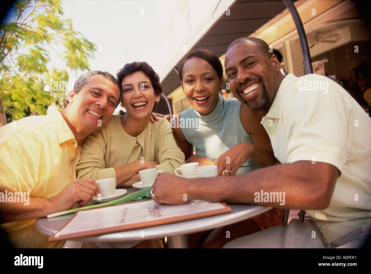 Two african couples hi-res stock photography and images - Alamy