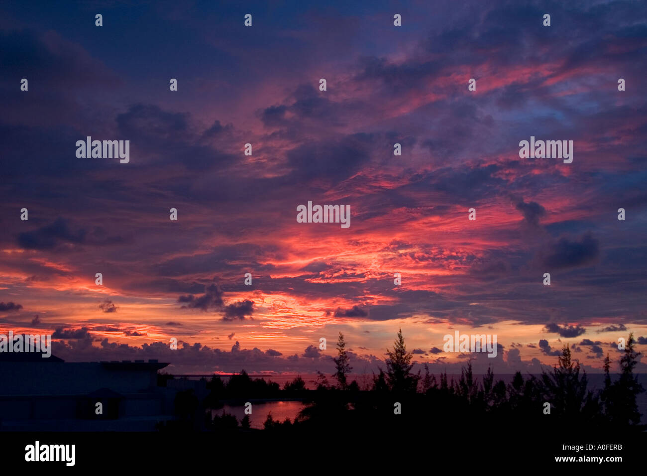 Window beautiful sunset view hi-res stock photography and images - Alamy