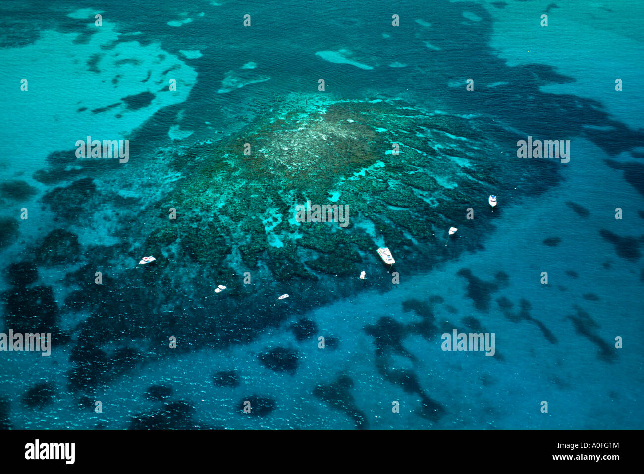 Key largo reef aerial hi-res stock photography and images - Alamy