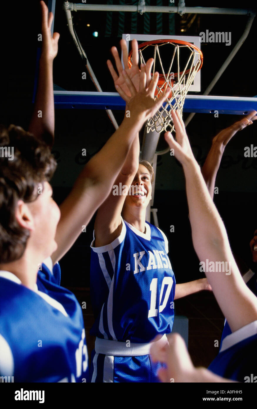 Close up woman basketball player hi-res stock photography and images ...