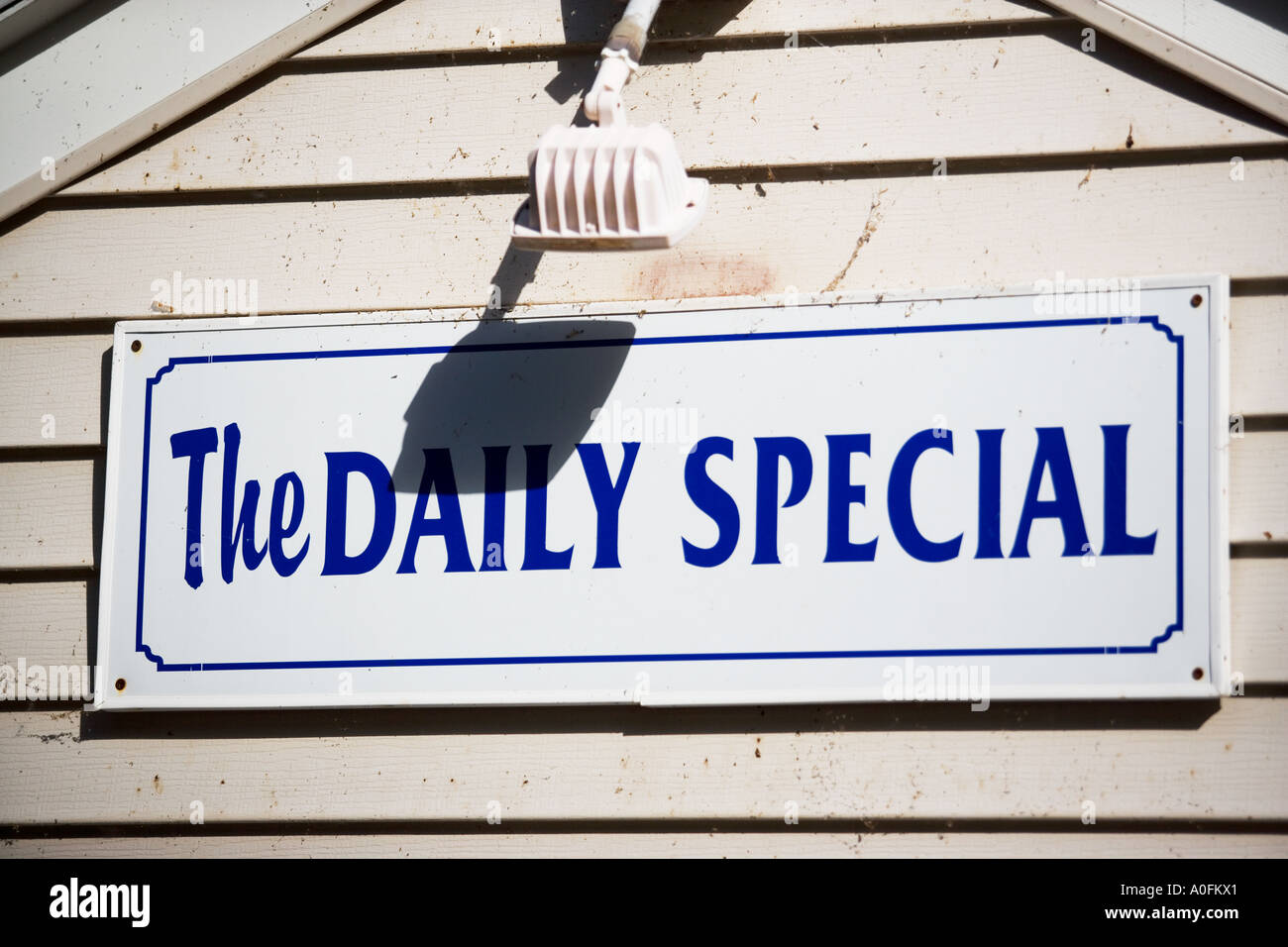 DAILY SPECIAL SIGN Stock Photo - Alamy