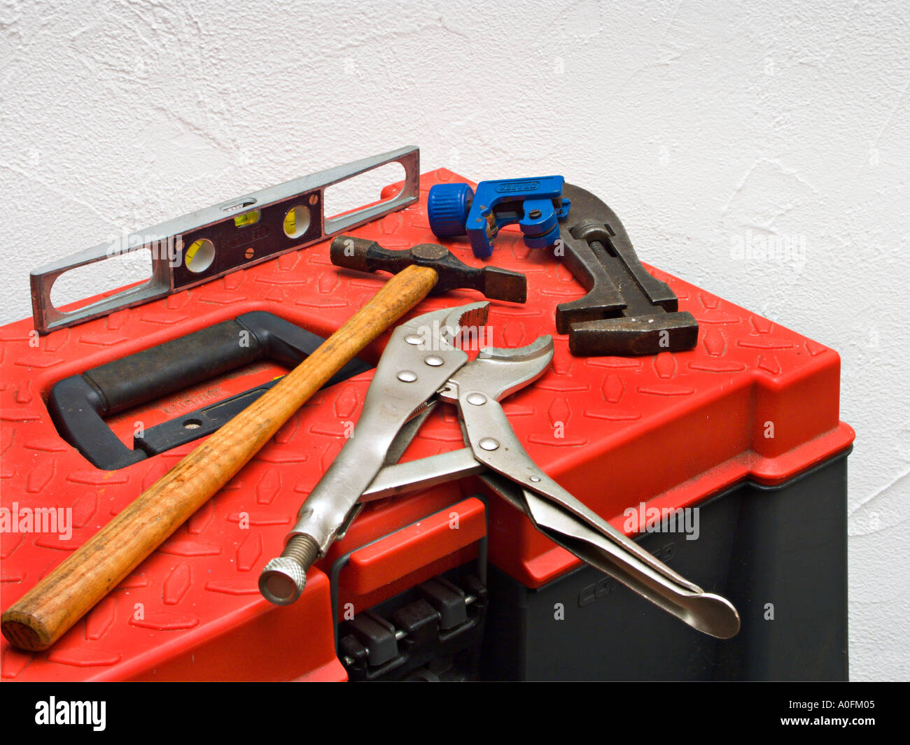 Tools and toolbox Stock Photo - Alamy