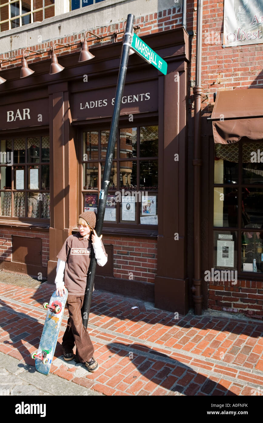 Boston marshall street hi-res stock photography and images - Alamy