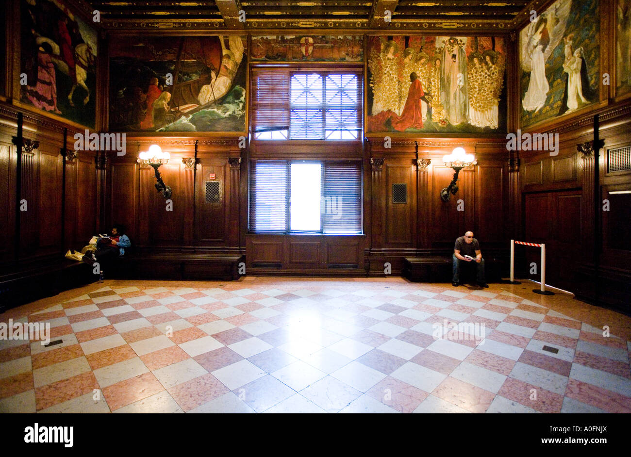 boston public library Stock Photo - Alamy