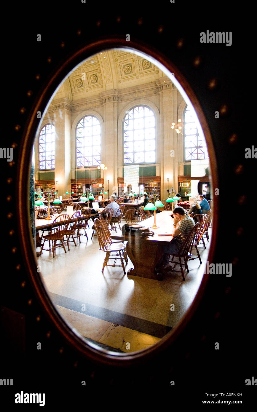 Boston public library outside hi-res stock photography and images - Alamy