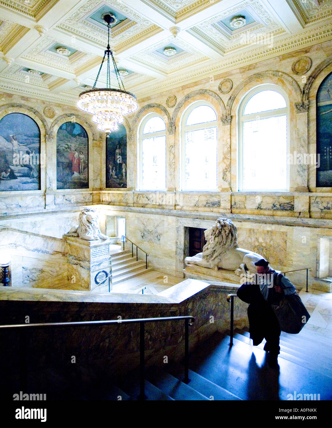 Boston public library outside hi-res stock photography and images - Alamy