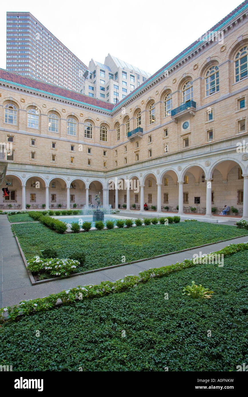 Boston public library facade hi-res stock photography and images - Alamy