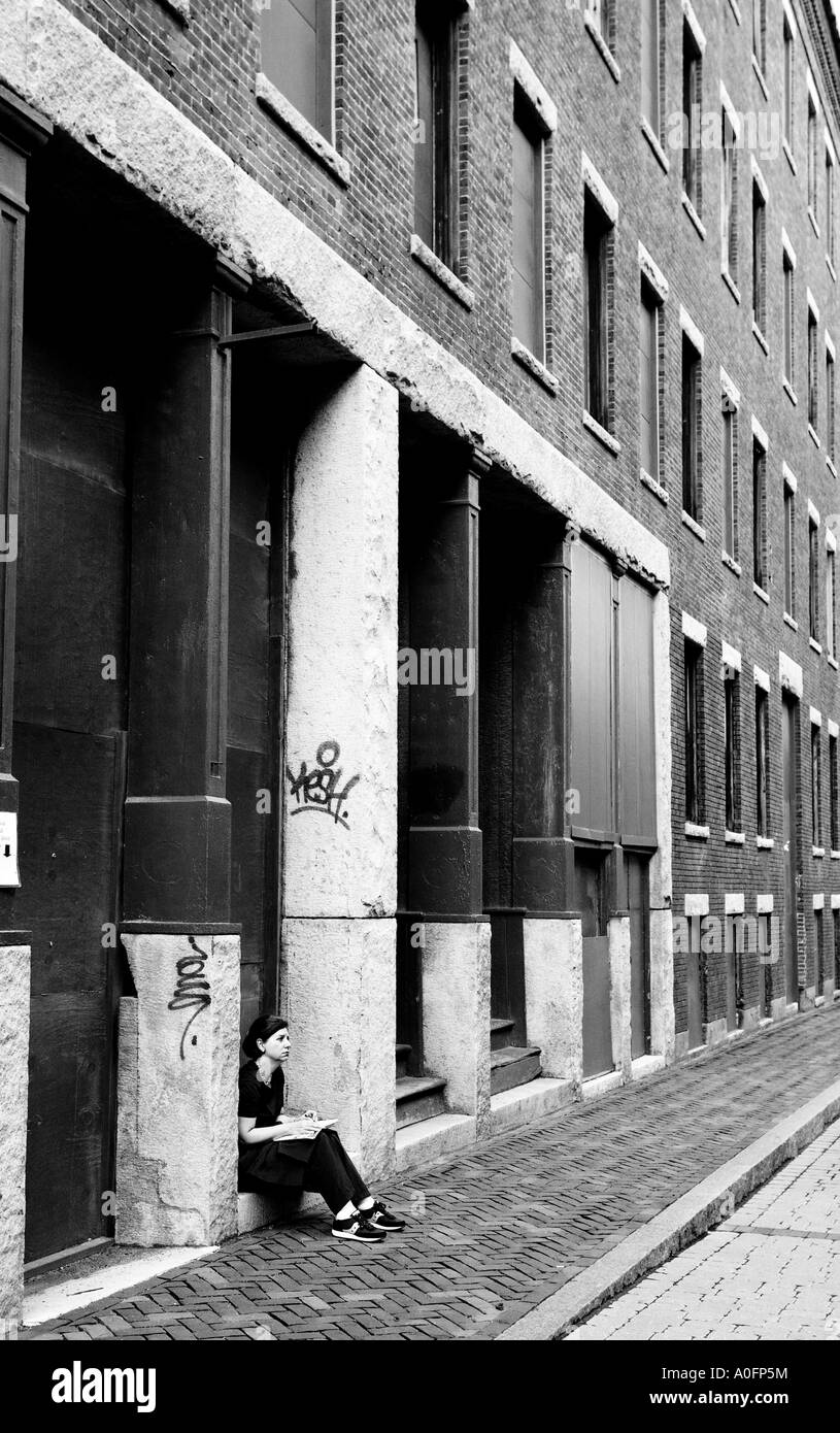 New harrison building Black and White Stock Photos & Images - Alamy